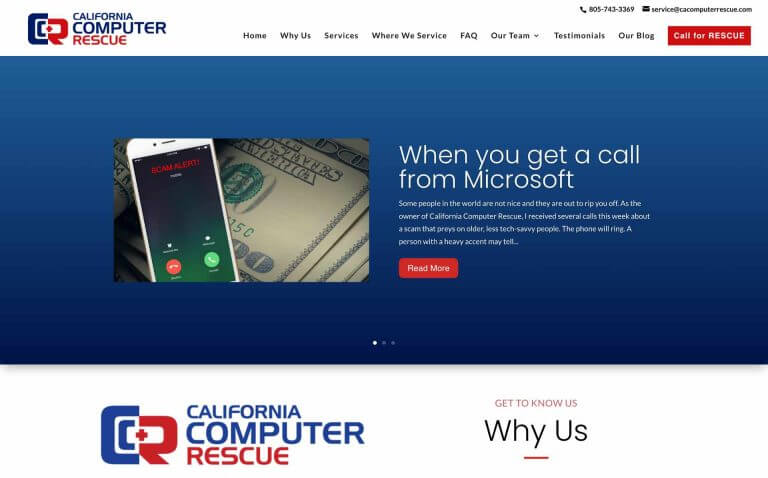 California Computer Rescue | Park Central Webs